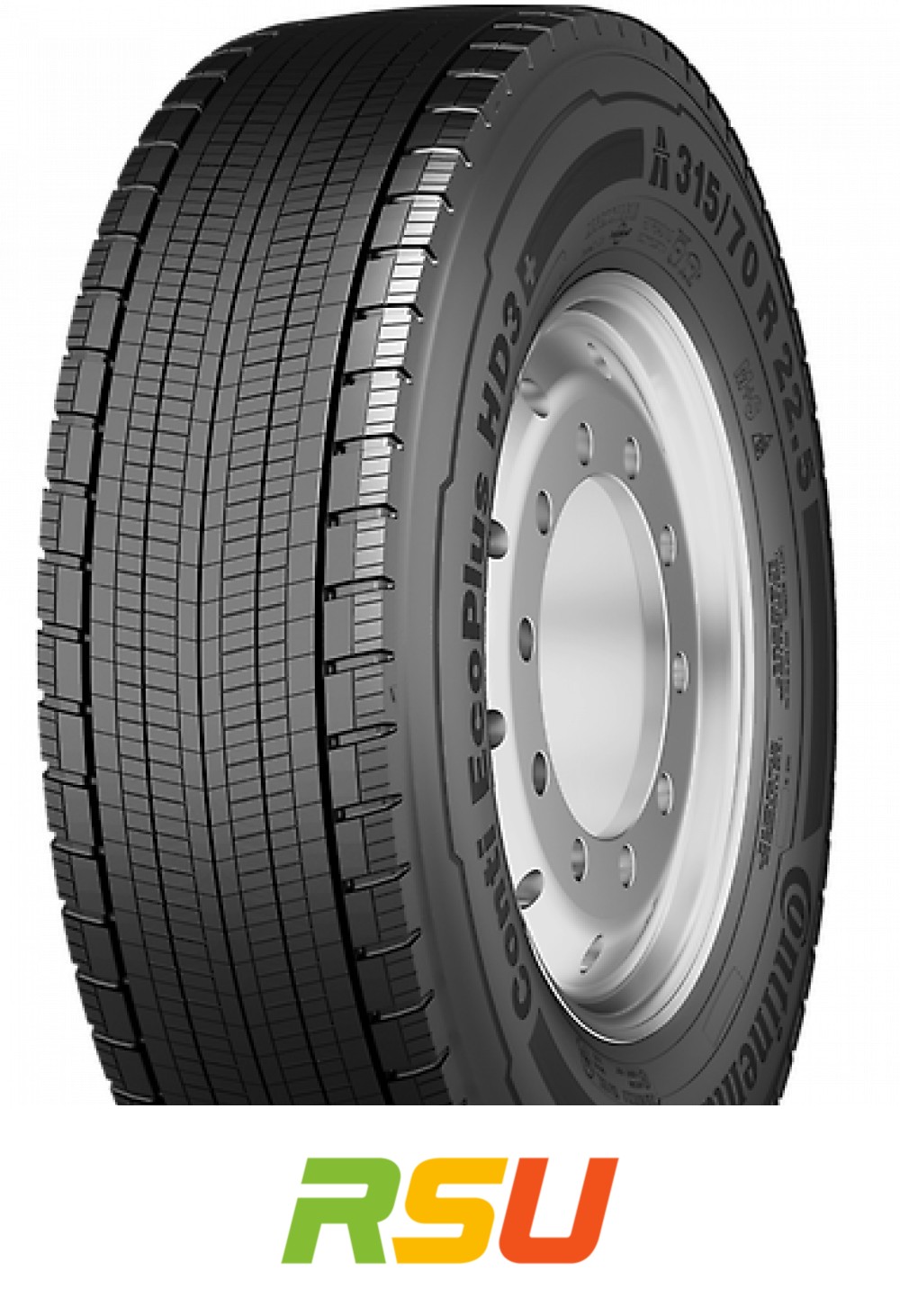 Continental Conti Ecoplus HD3+ M+S 3PMSF DEMO 315/60 R22.5 152/148L ...